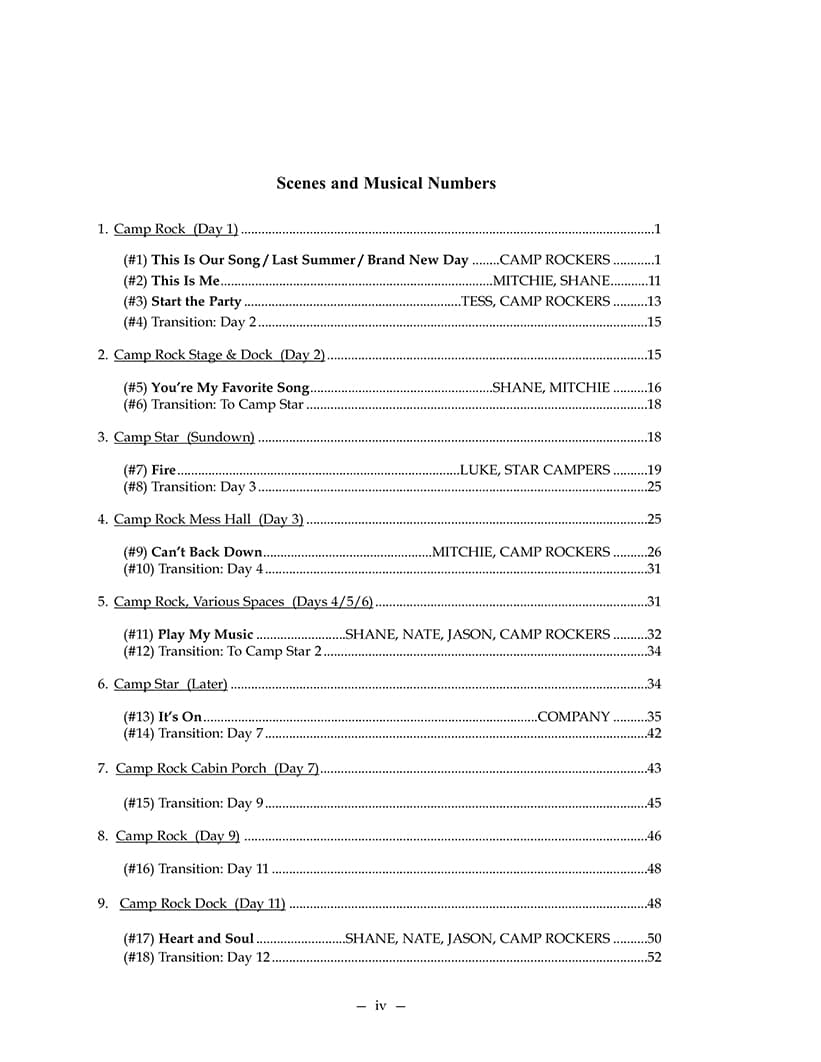 Scripts & Music | Disney Channel on Stage