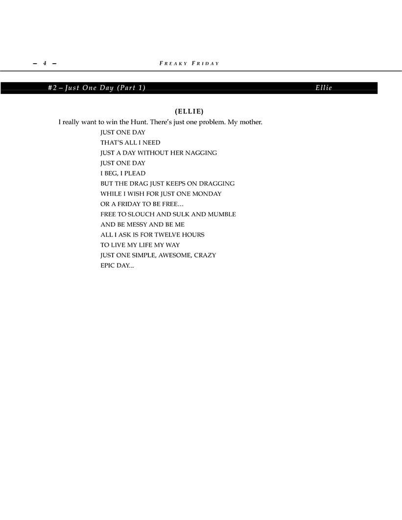 Scripts & Music | Disney Channel on Stage